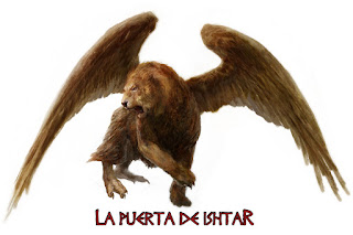 La Puerta de Ishtar: Ilustración de Imdugud