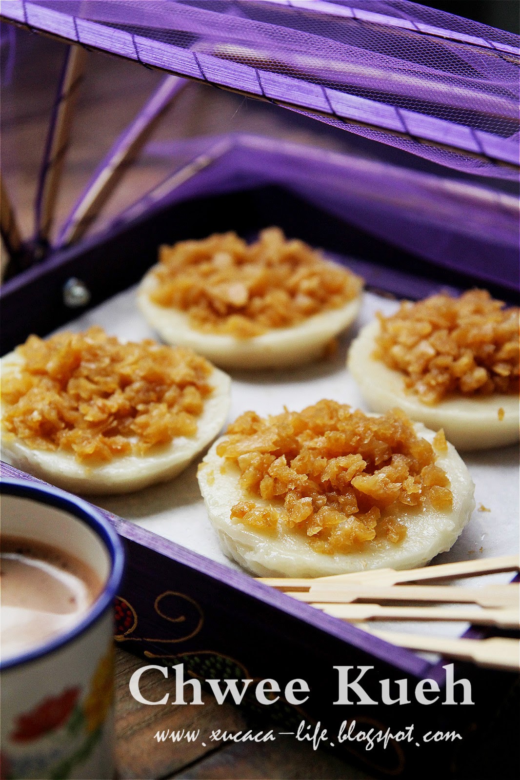 Butter . Flour & Me 爱的心灵之约: 水粿 （Chwee Kueh）