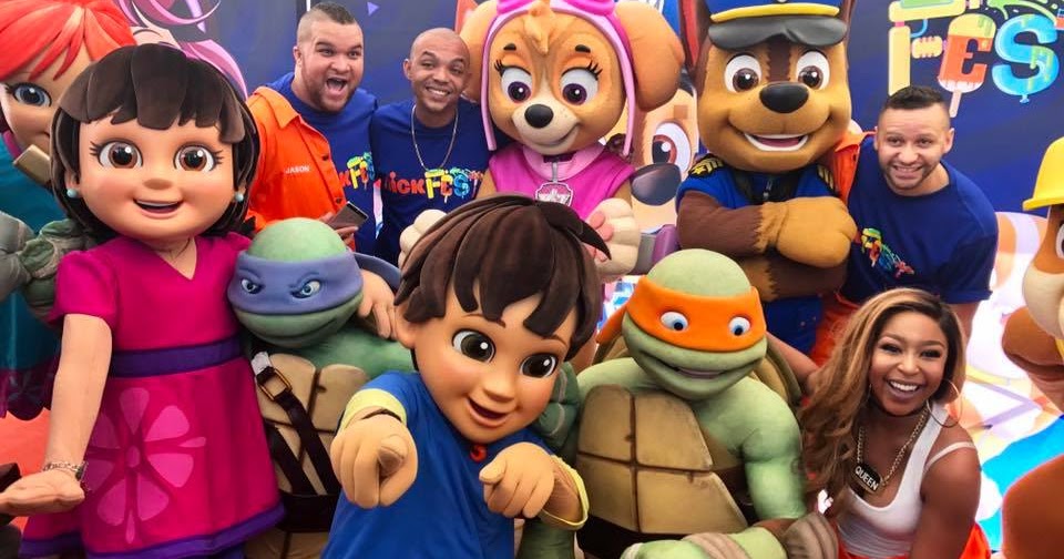 NickALive!: Families And Celebrities Have Slime-Tastic Time At NickFest ...