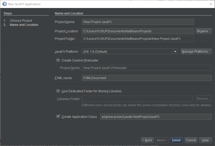JavaFx || Membuat project baru pada JavaFx | Belajar Java