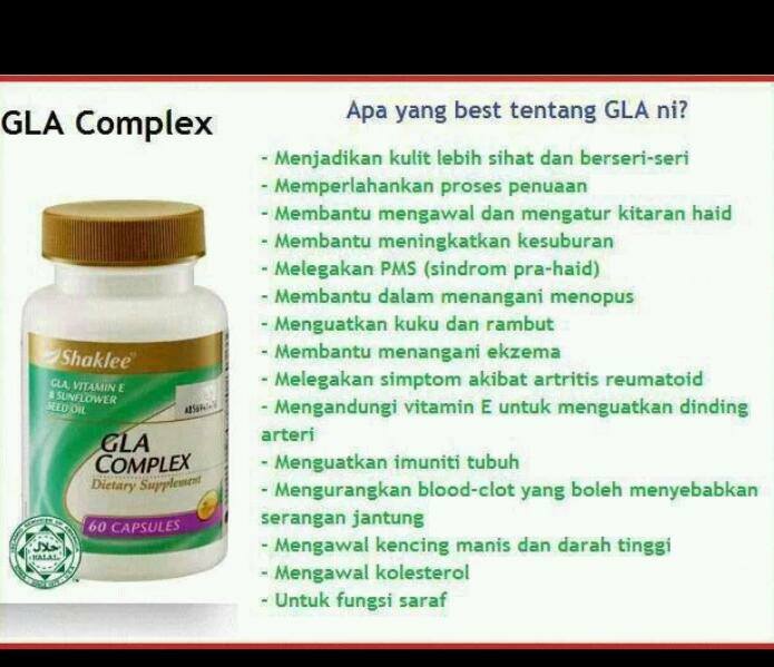 Sarah Dania Cottage: (GLA Complex Shaklee)Istimewa Untuk Wanita!Order ...