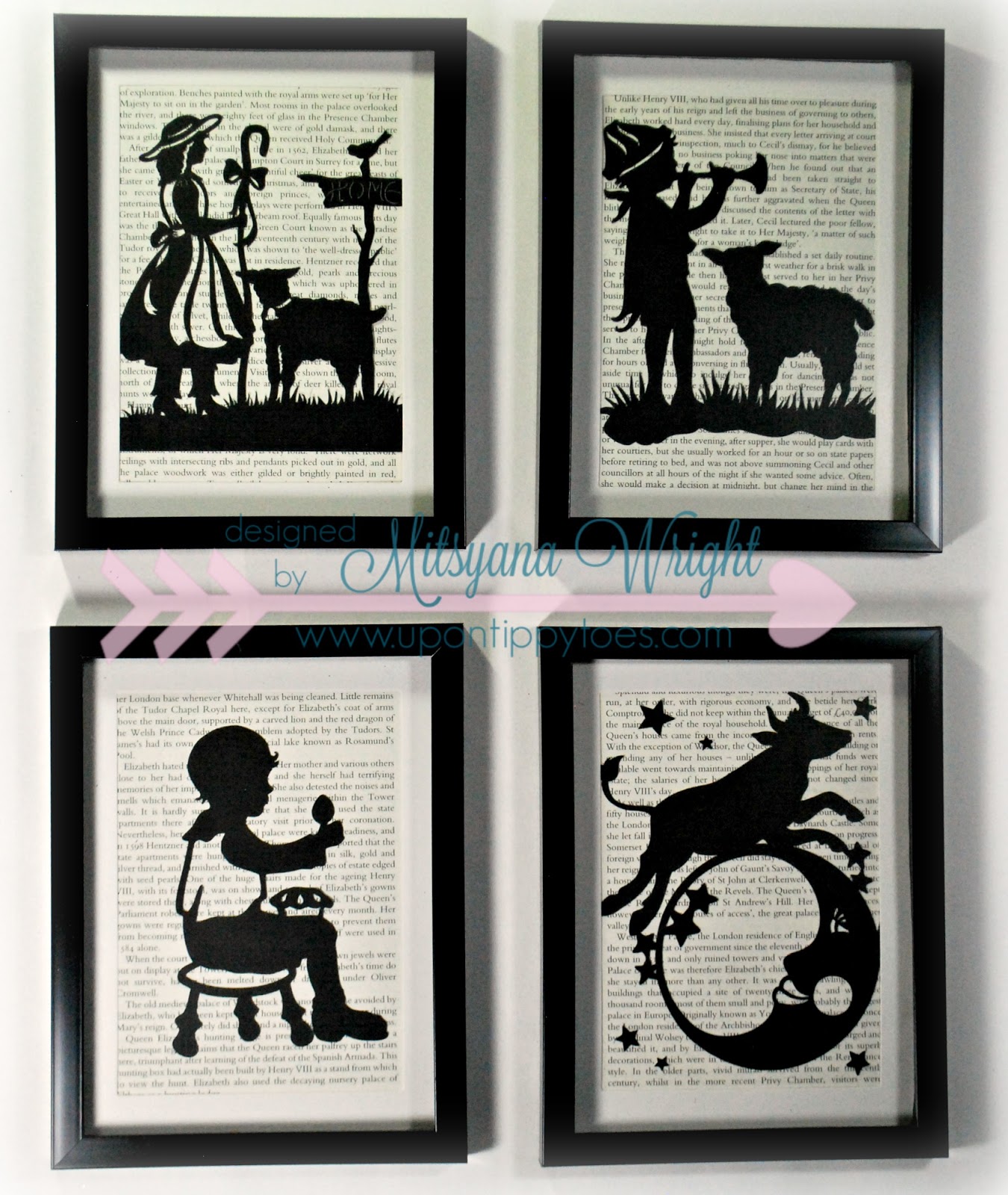 Up On Tippy Toes Nursery Rhyme Wall Art up-on-tippy-toes-nursery-rhyme-wall-art