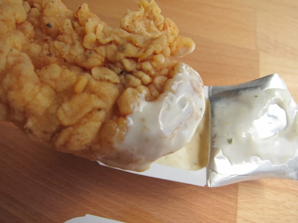 Review: KFC - Orange Ginger and Bacon Ranch Dip 'Ems Sauces