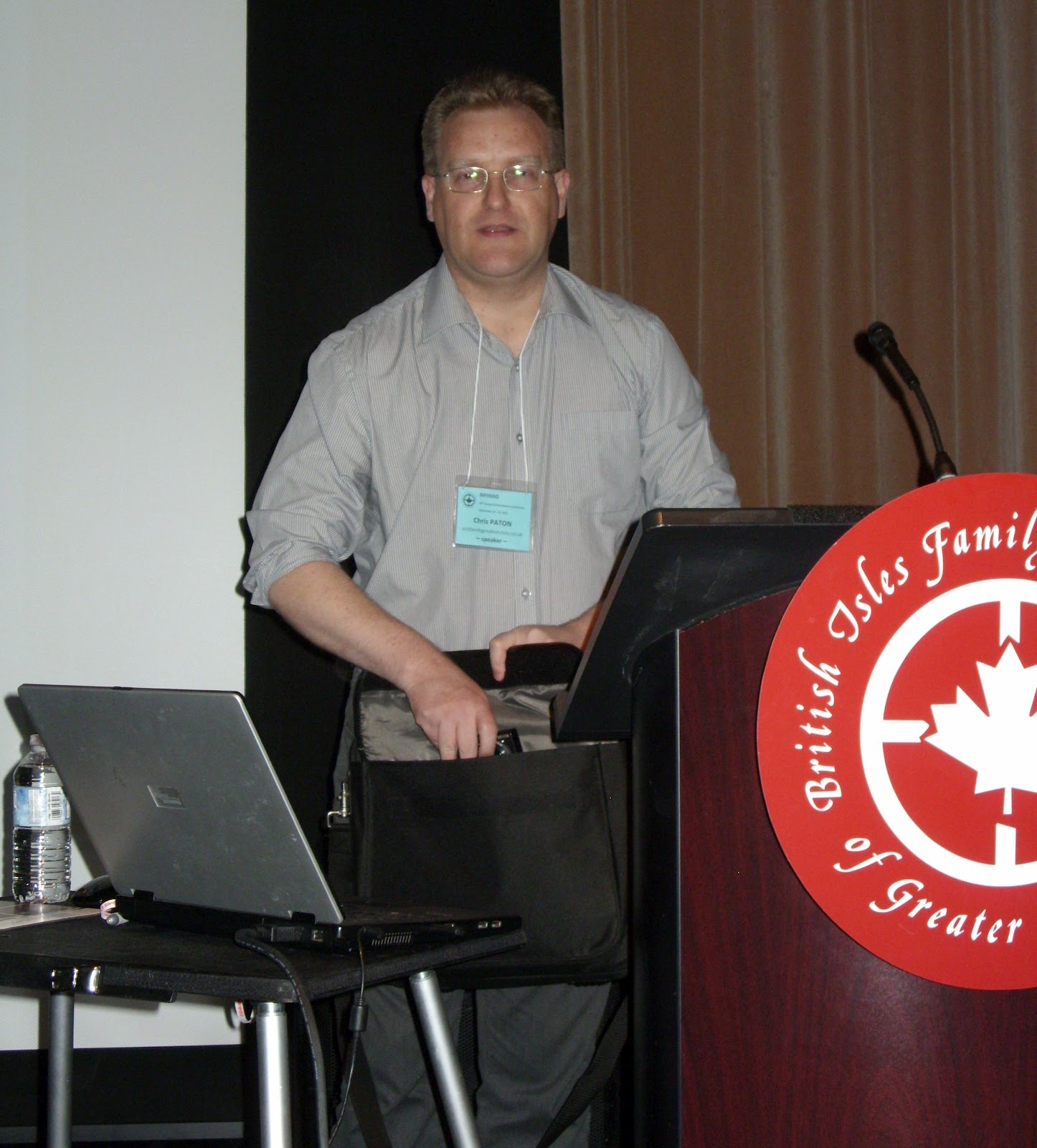 Genealogy Canada: Chris Paton at BIFHSGO Conference 2012