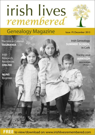 The GENES Blog: Irish Lives Remembered magazine purchased by Eneclann