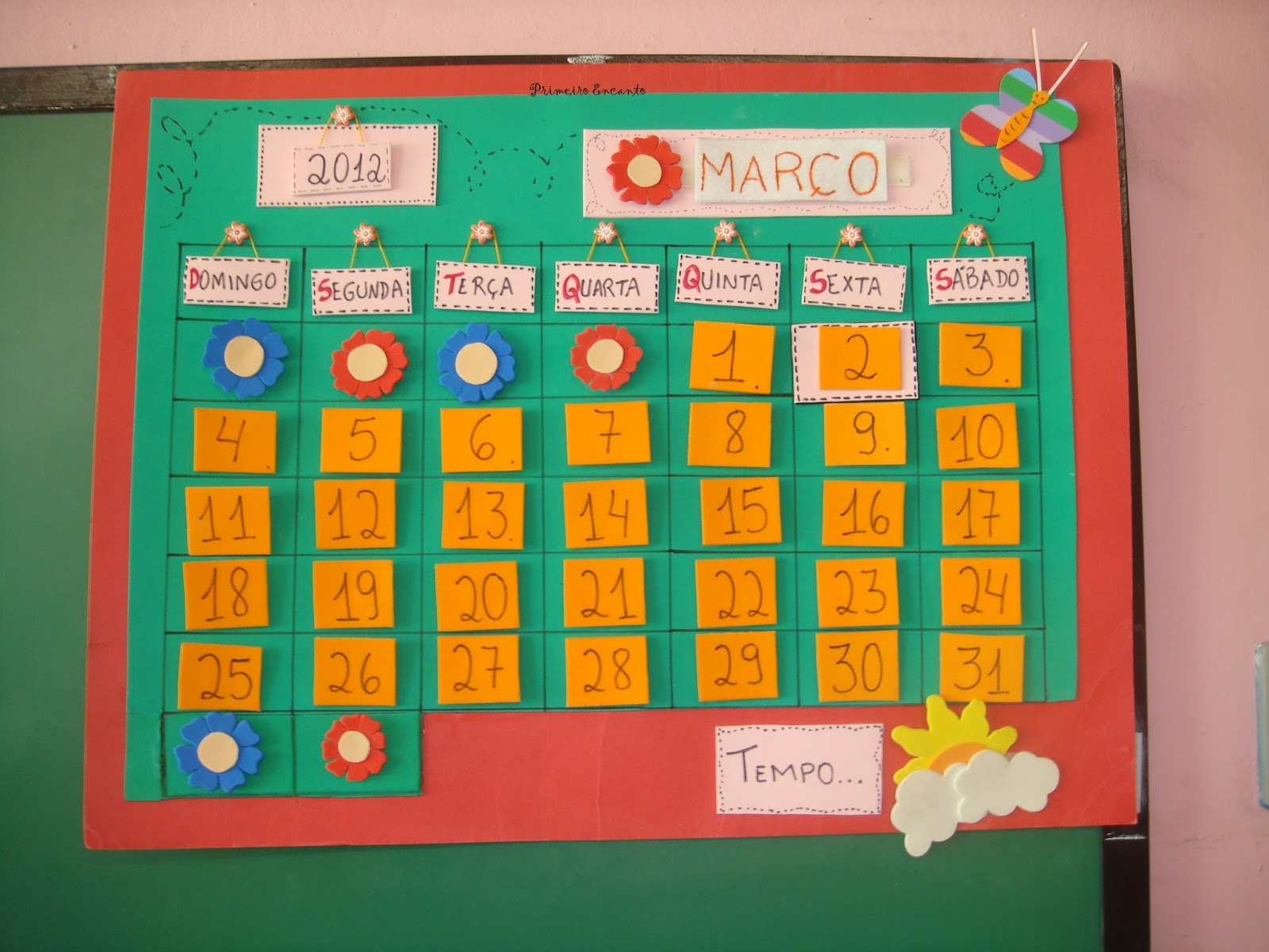 Primeiro Encanto: Calendário permanente