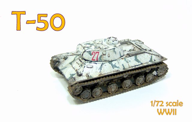 Gulumik Military Models: T-50 1/72 Retrokit - Gallery