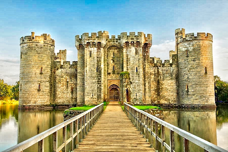 Fotos HDR...Naturaleza Viva: Castillo de Bodiam