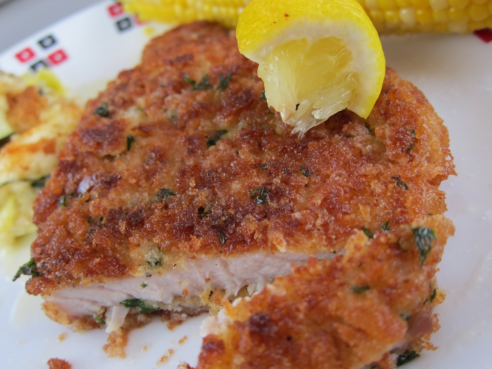 Andrea The Kitchen Witch: Technique: Breaded chops