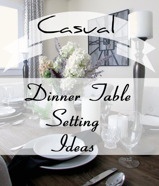 Dinner Time Table Setting | Rustic & Refined
