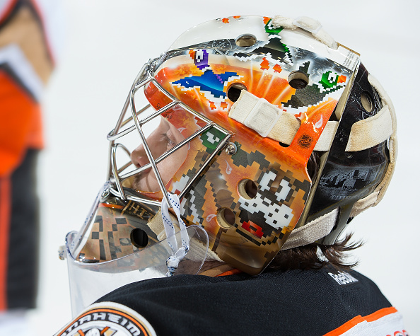 I Love Goalies!: John Gibson 2015-16 Mask