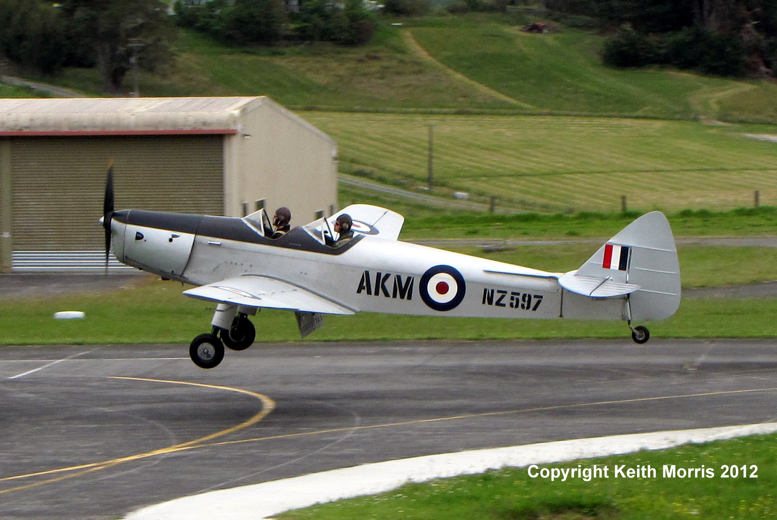 NZ Civil Aircraft: De Havilland DH 94 Moth Minor at North Shore Today ...