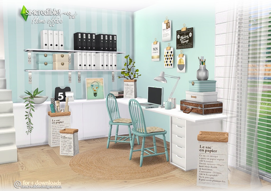 Home Office Kit Sims 4 Illogical Sims at Sandra Wells blog