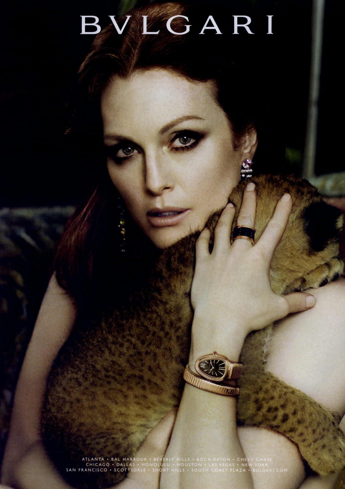 The Face of Beauty - Celebrity Fragrance: Julianne Moore for Bvlgari ...