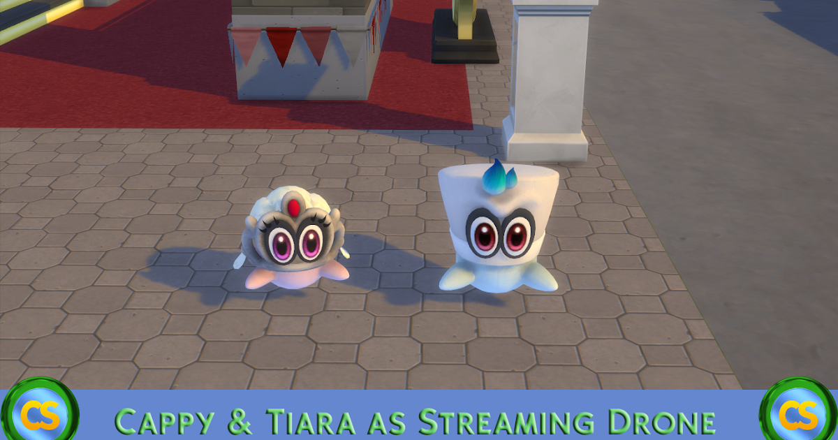 Cappy & Tiara as Streaming Drone ~ Cepzid Sims