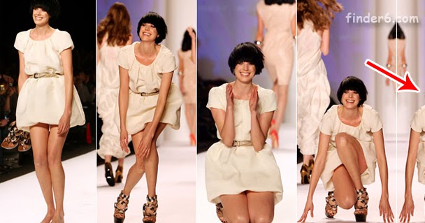 Very Funny Models are Falling During Catwalk on Ramp ~ Entertainment ...