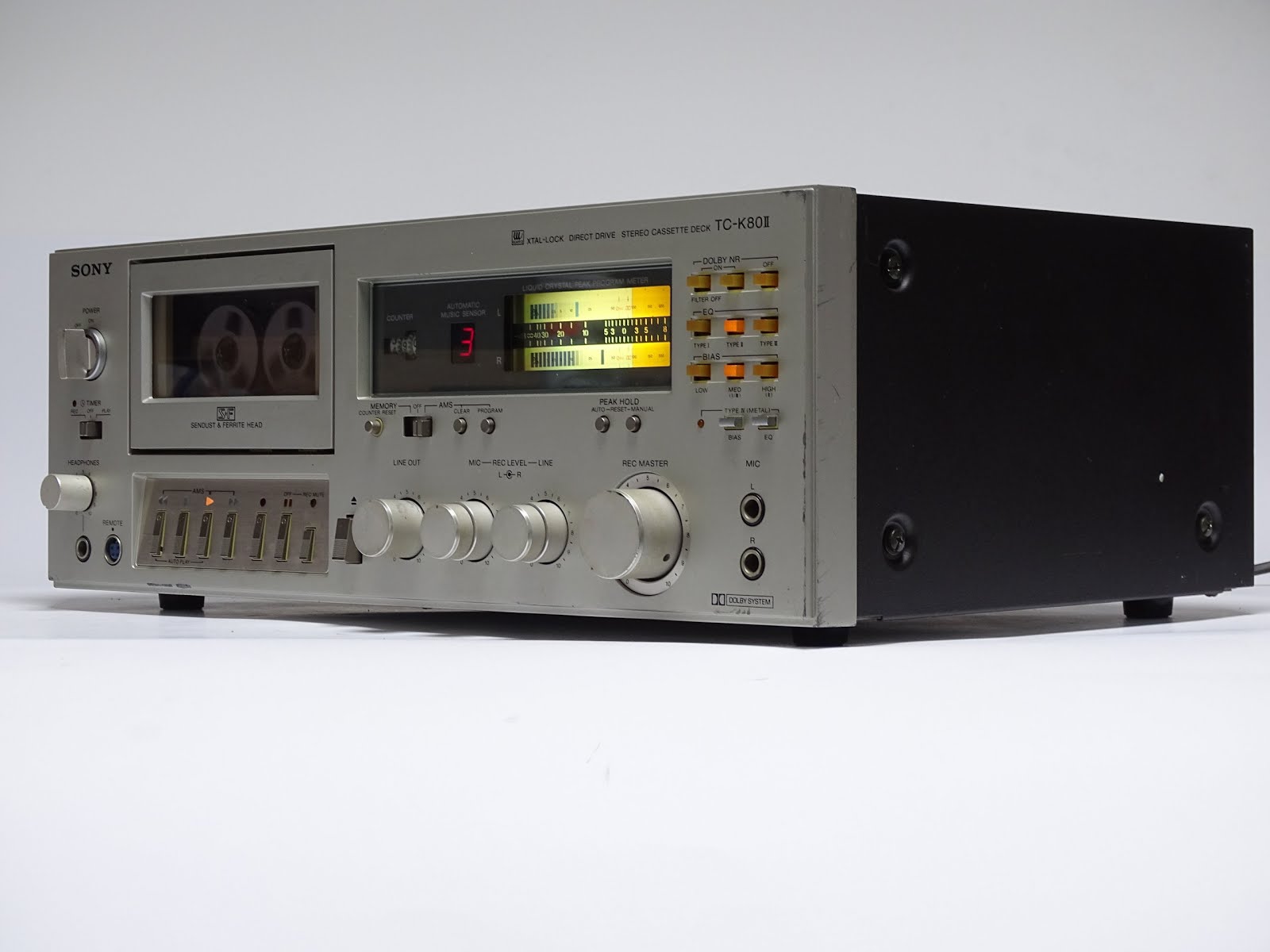 SONY TC-K80 II - Stereo Cassette Deck | AudioBaza