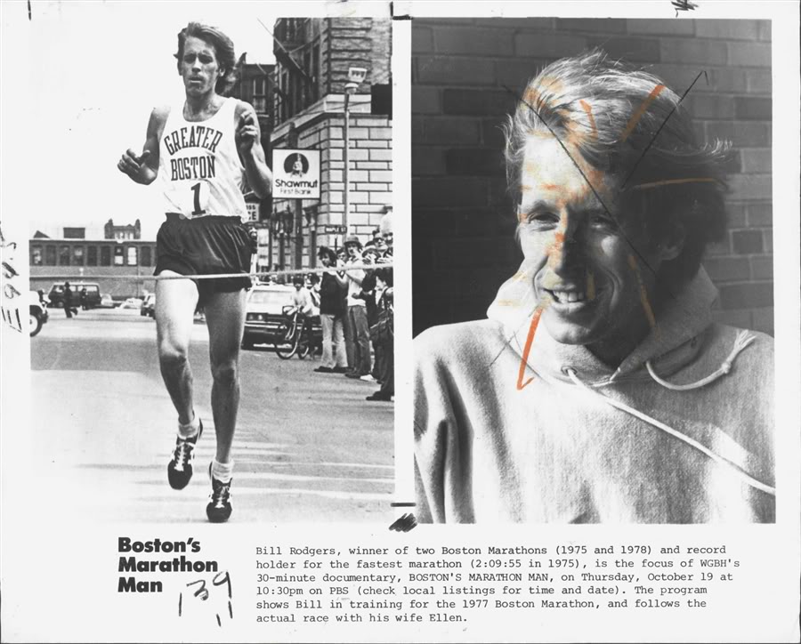Recover Your Stride: Old school press photo of Joan Benoit-Samuelson
