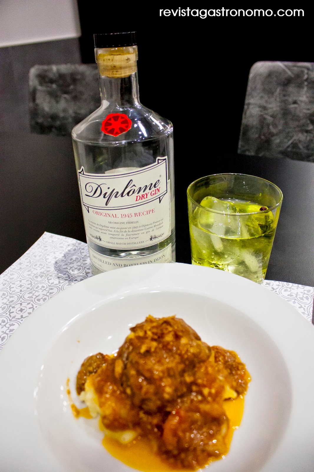 Cena-maridaje de Gin Tonic con El Club del Gin Tonic en restaurante ...