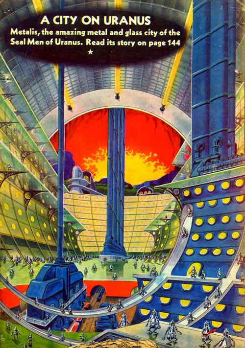 THE BOOK OF ALIENS: FRANK R. PAUL'S URANIANS / SEAL MEN OF URANUS