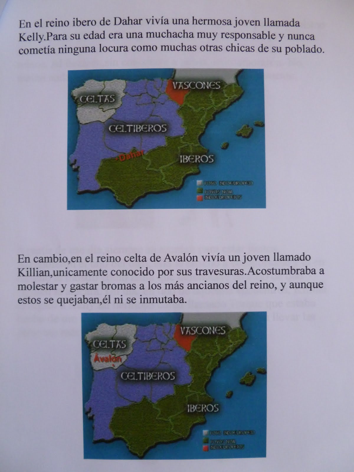 Aula de Adriana: Cómic sobre celtas e iberos