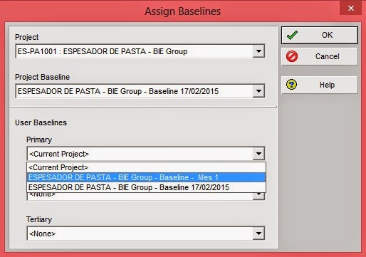 Trabajando con Líneas Bases de proyectos en Primavera P6 PPM ~ BLOG