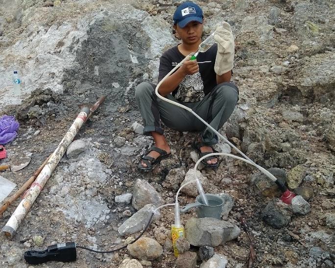 labkim: Pengambilan Contoh Kondensat untuk Analisis Isotop δD dan δ18O