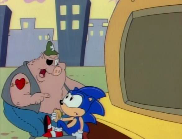 Nothing But Cartoons: Adventures of Sonic the Hedgehog - Road Hog