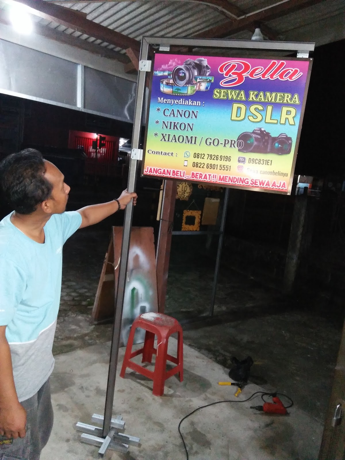 ANEKA BILLBOARD DAN PLANG NAMA TOKO - KIREINA MEDIA