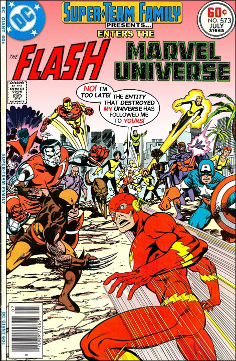 Super-Team Family: The Lost Issues!: The Flash Enters The Marvel Universe