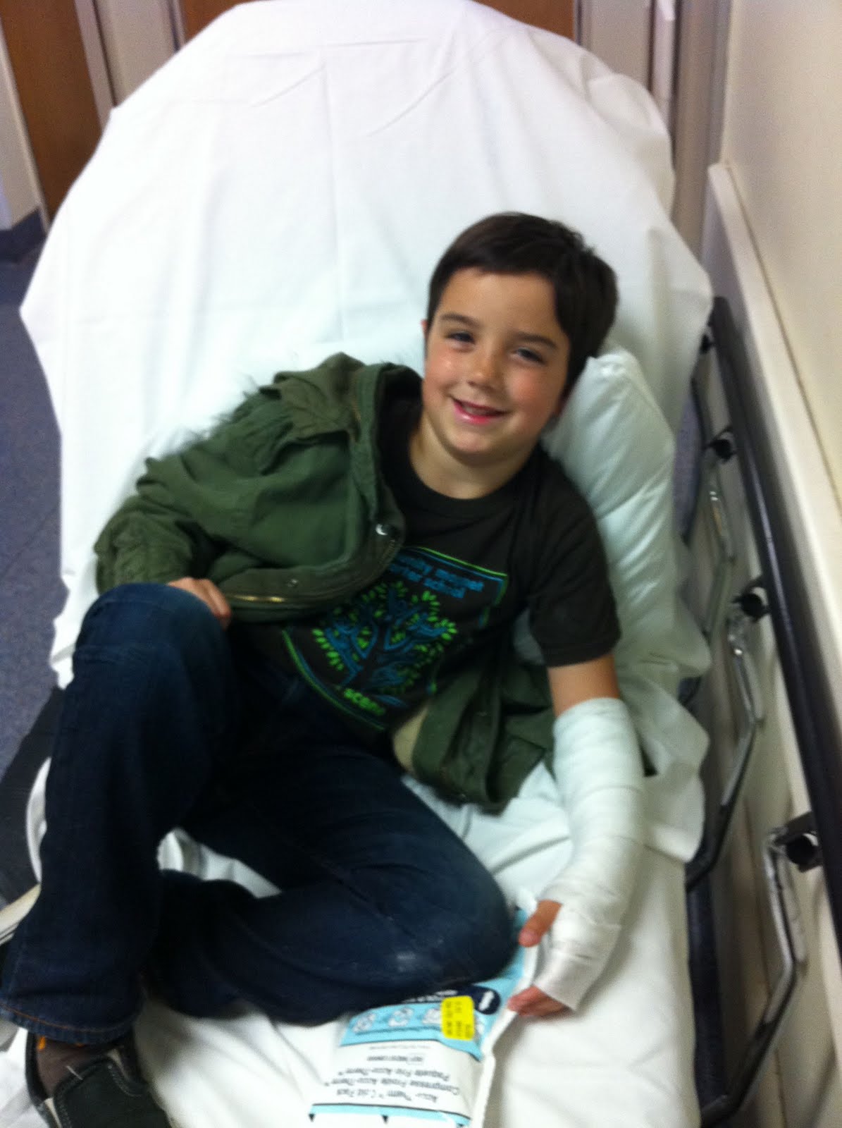 A.P.B. GALLERY: My broken arm...