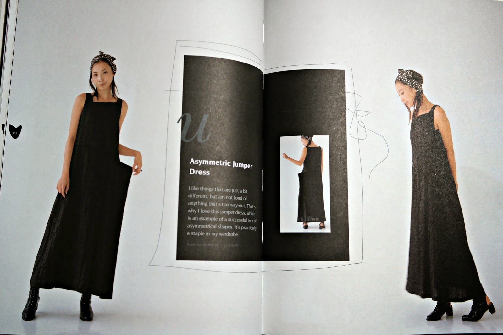 mommy sew pretty: Japanese Sewing Book Review - Basic Black by Sato Watanabe