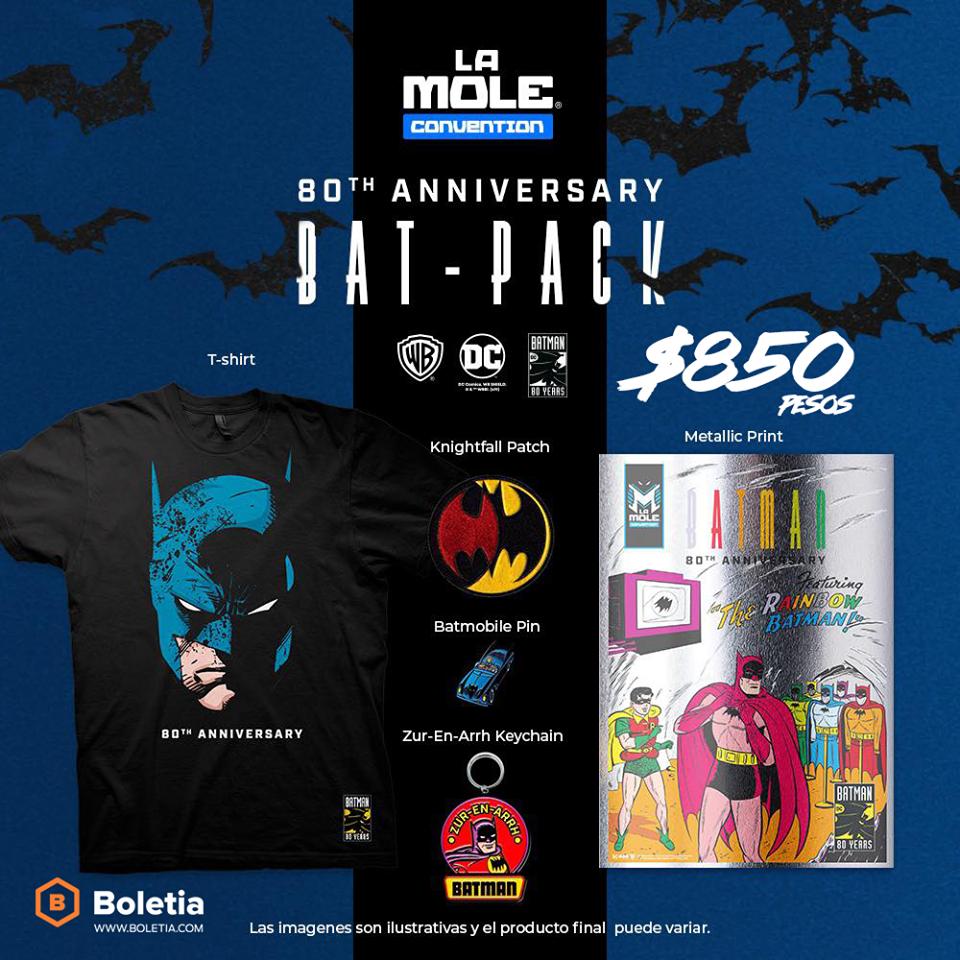 Sector Cómic Mx: La Mole Comic Con presenta el Bat Pack
