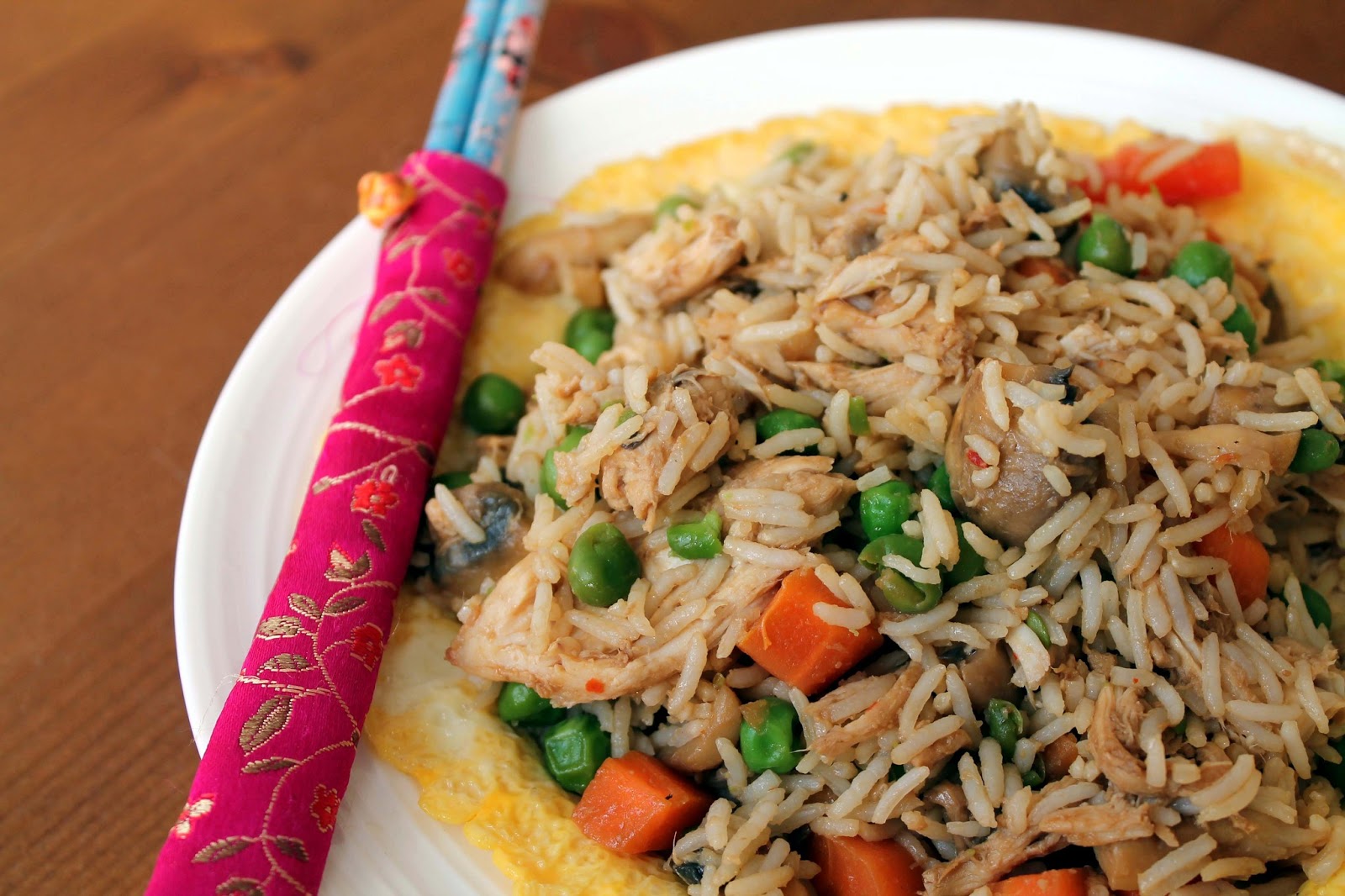 Serena's Medium Rare: Super Quick Roast Chicken Fried Rice