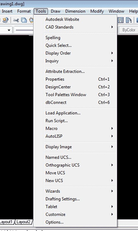 Navbar dan Subnavbar Auto CAD 2004 - Belajar AutoCAD Autodidak