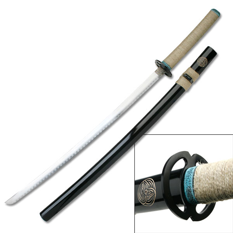 All Blades: Natural Fiber Twine Wrapped Samurai Warrior Sword