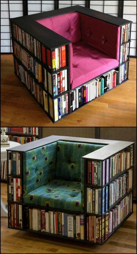 Creative Book Storage Ideas For Book Lovers / Home Decor & Weddings