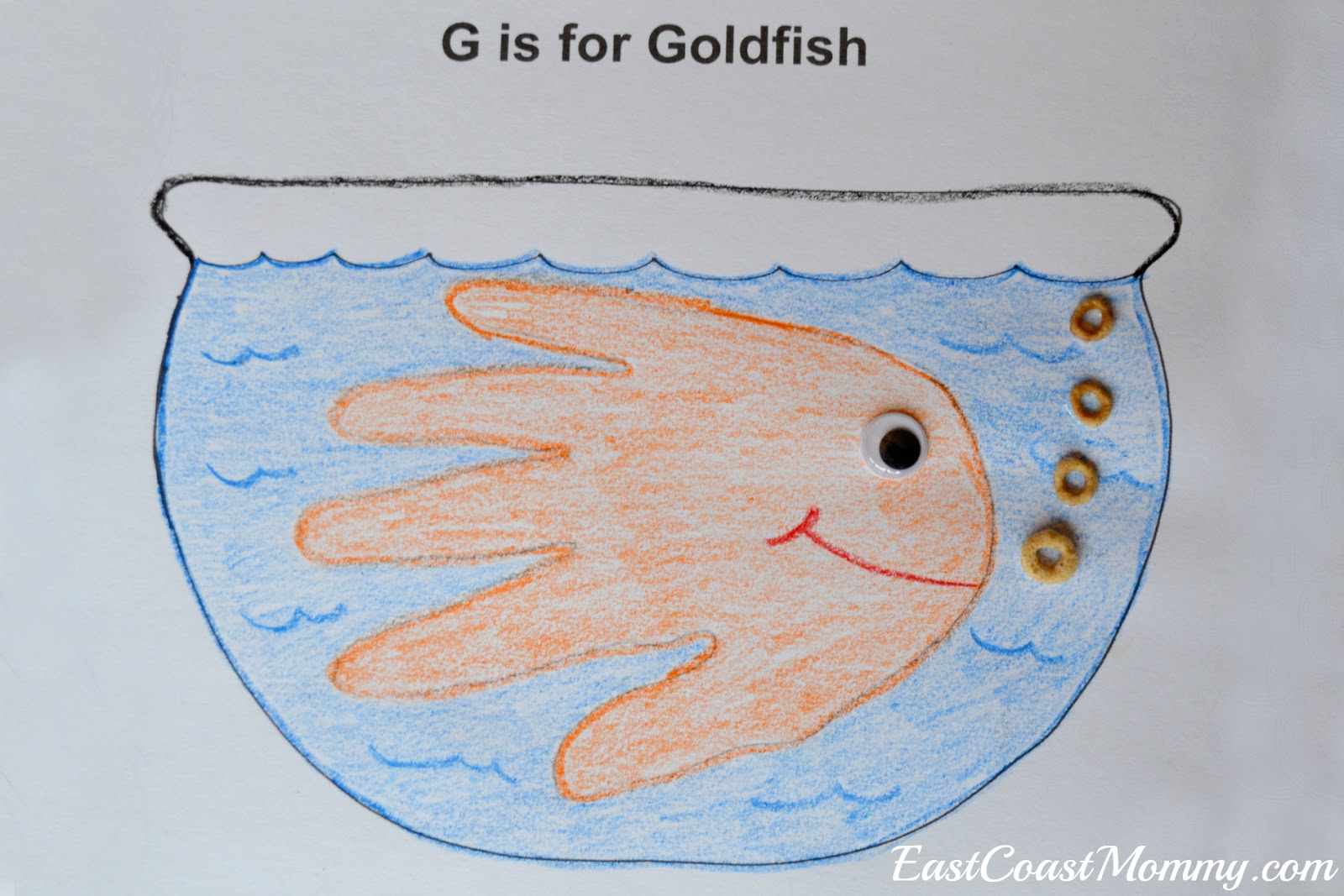 East Coast Mommy: Alphabet Crafts - Letter G