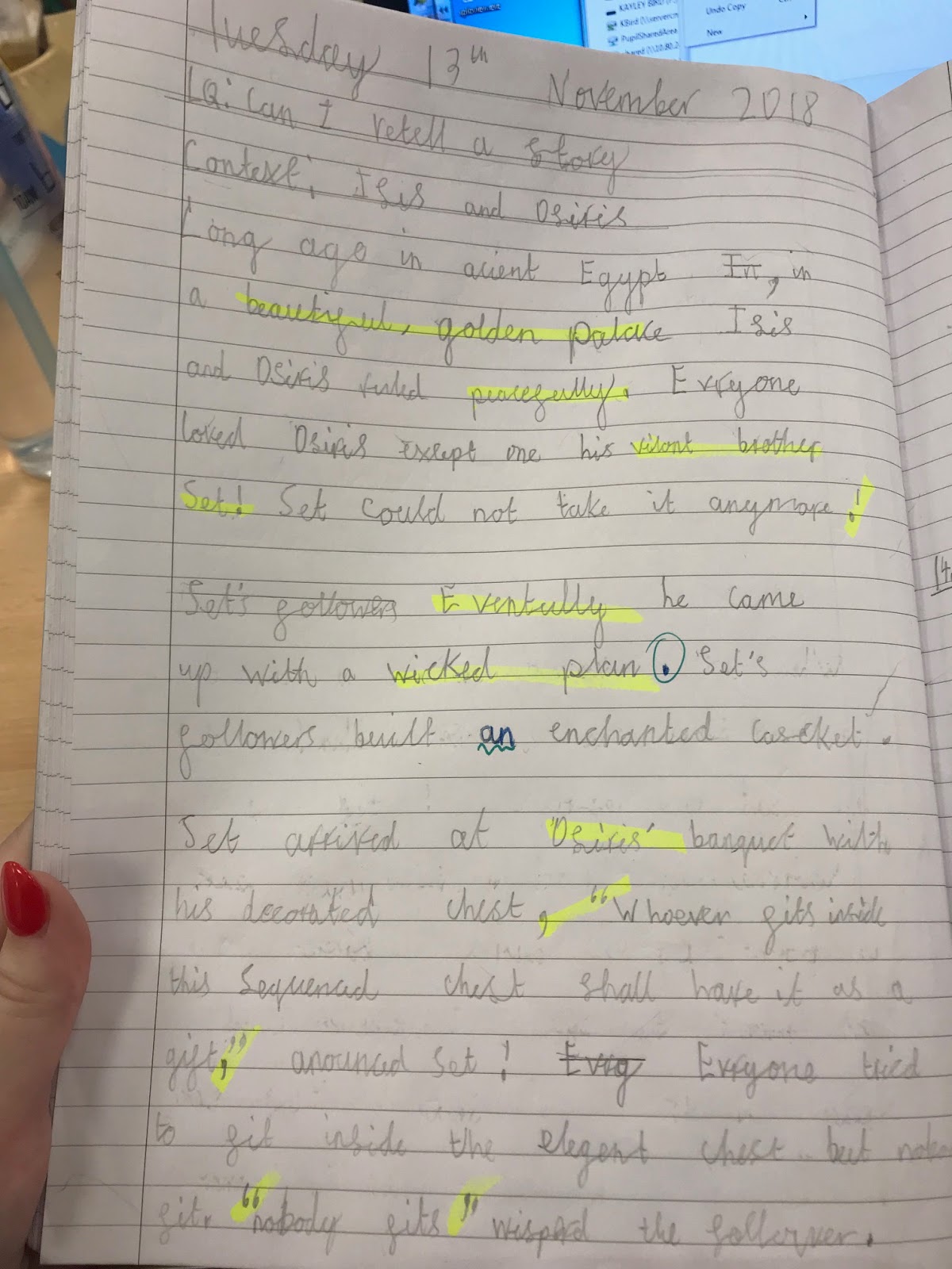 Bannockburn Primary: Wonderful Writing in Year 3