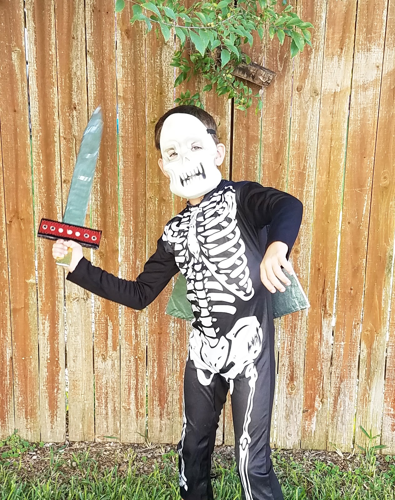 Erin Reed Makes: How to Make a Skeleton Knight Costume Sword & Shield