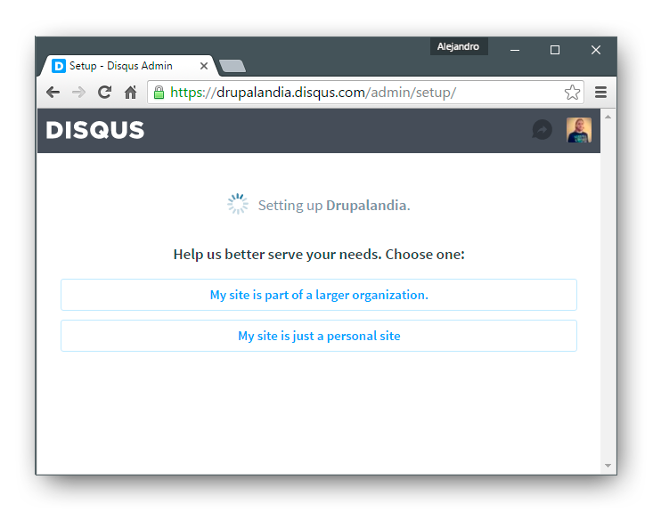 Comentarios de Disqus en Drupal 8 - Drupalandia
