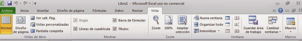 INFORMÁTICA II. CONCEPTOS BÁSICOS DE EXCEL