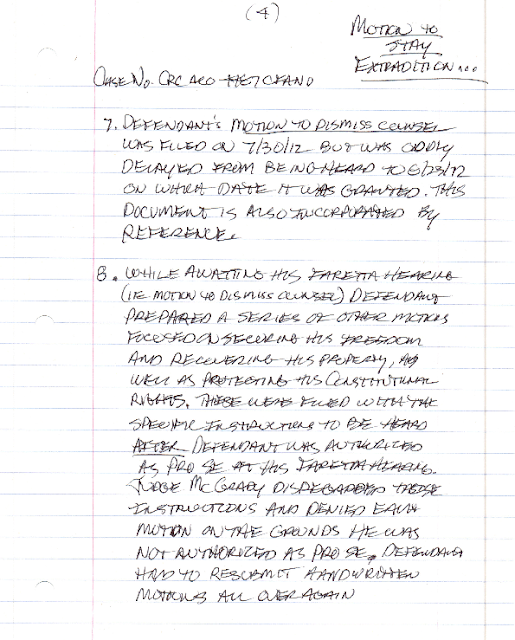 MorganStanleyGate: Motion To Stay Extradition