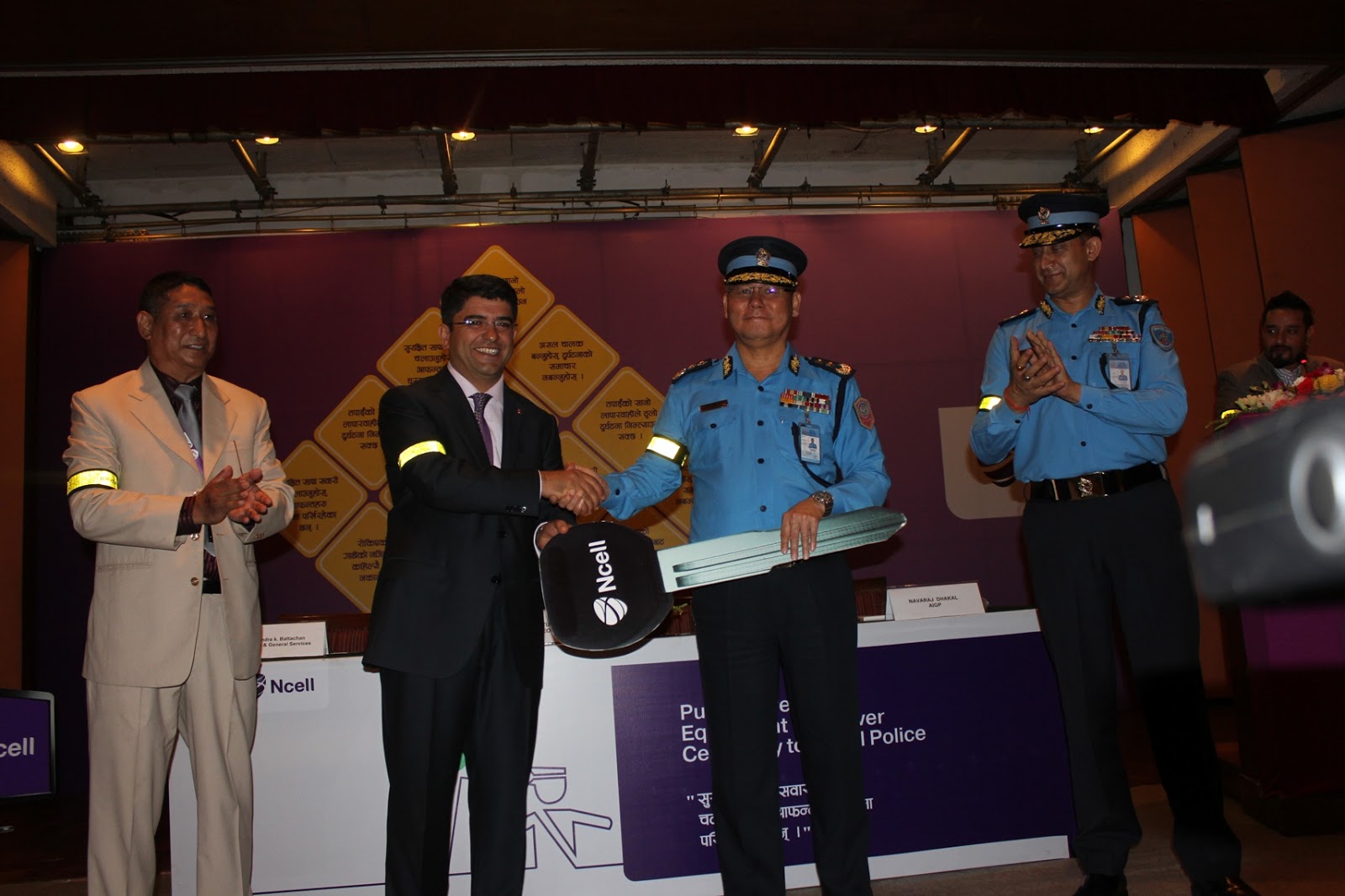 Ncell supports 22 bikes and 11 computers to Nepal Police - MeeT me YaR