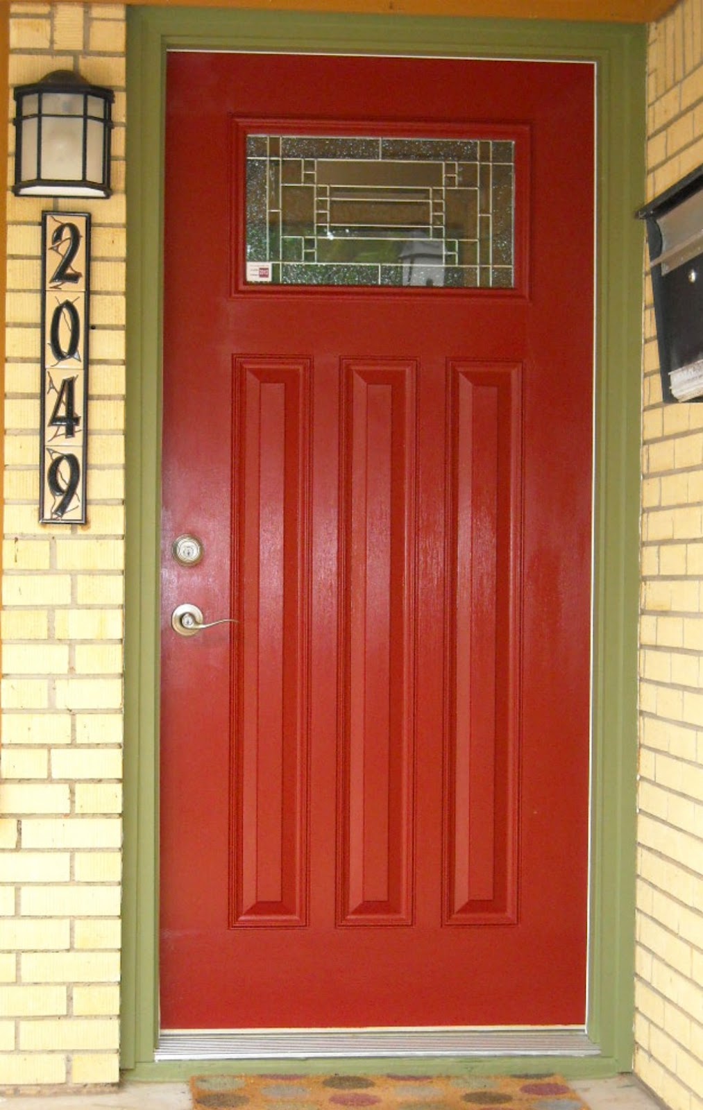 Blossom and Bev: A New Red Front Door