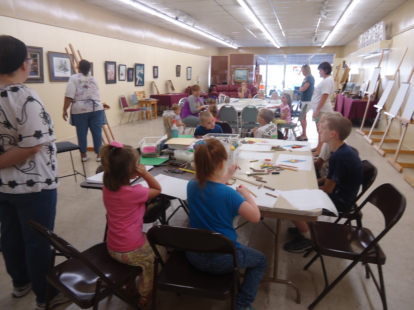 The Happy Homeschool Mom: Homeschool Art Class Week One