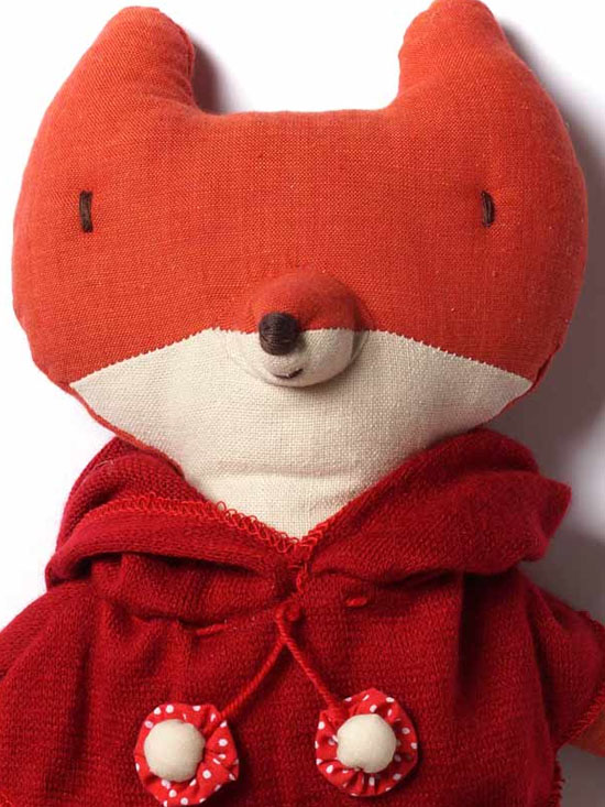 Knuffels à la carte blog: Maybe you'll meet Little Red Riding Hood!