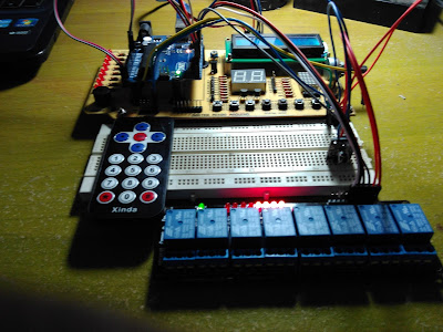 Controlling 4 Channel Relay using IR Remote