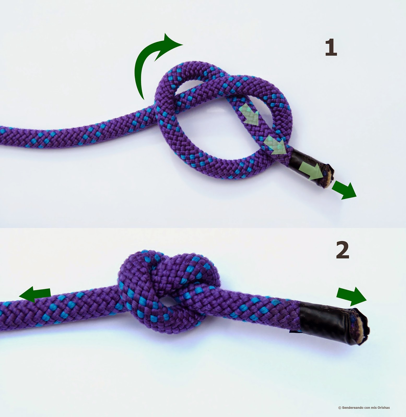 Nudos (Nudos de Tope, primera parte) ~ SENDEREANDO CON MIS ORISHAS...