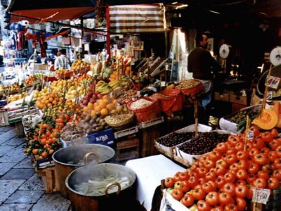Italy Travel: Discovering Palermo: The historical market "Ballarò"